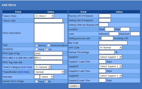 Inventory and Stock - Cubit Accounting